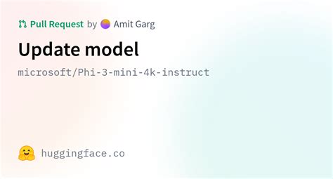 Microsoft Phi 3 Mini 4k Instruct · Update Model