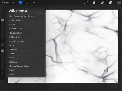 Create A Marble Effect Backing Paper In Procreate Creative Fabrica