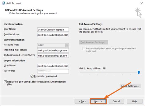 How To Connect IMAP Email In Microsoft Outlook