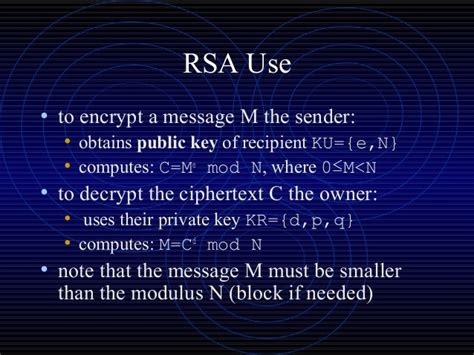 Rsa Algorithm Public Key Cryptography