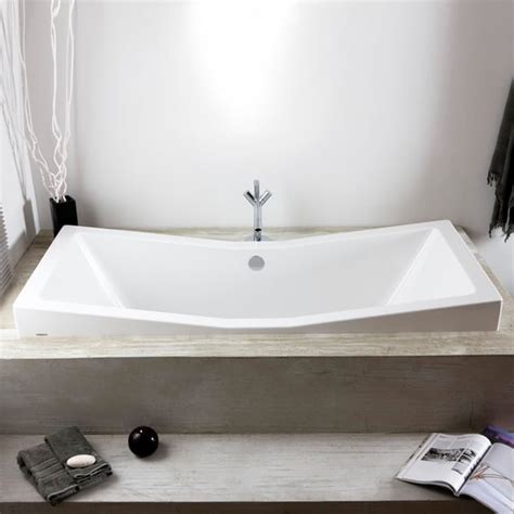 Hoesch Foster Rectangular Bath Built In White 6628010 Reuter