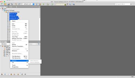 Hacking The NetBeans IDE Changing The Way NetBeans IDE Local History Works