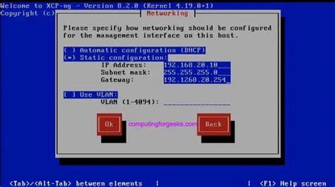 Install Xcp Ng 82 Virtualization Platform Step By Step With Screenshots Computingforgeeks