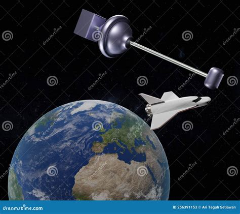 A Skyhook Is A Heavy Orbiting Station Is Connected To A Cable Stock A Skyhook Is A Heavy Orbiting Station Is Connected To A Cable Stock
