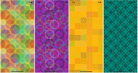Geometric Patterns For Flutter Mobile App Development