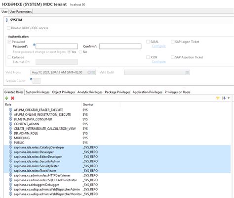 How To Enable Sap Hana Web Based Development Workb Sap Community