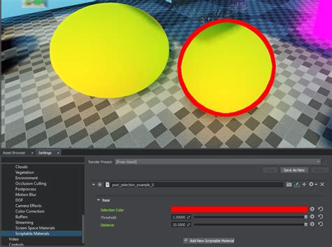 Simple Outline Highlight Effect Rendering Unigine Developers Community