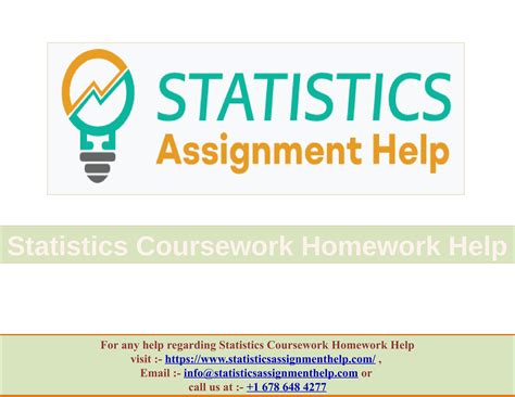 Statistics Coursework Assignment Help By Statistics Assignment Help Issuu