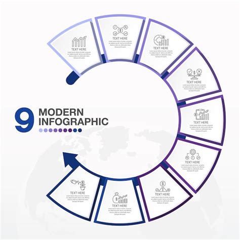 Premium Vector Basic Circle Infographic Template With 11 Steps