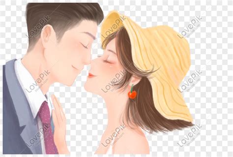 발렌타인 데이 데이트 커플 Png 일러스트 무료 다운로드 Lovepik