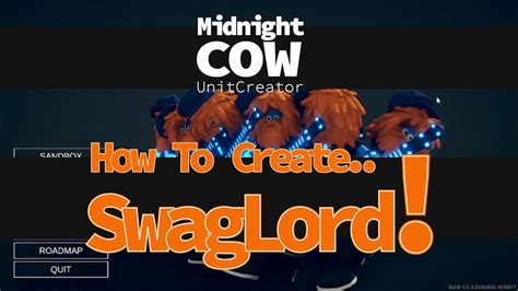 TABS MidnightCow UnitCreator V1 1BETA HowTo SwagLord YouTube