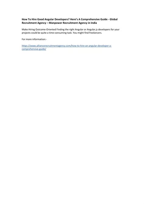 Ppt Hire Angularjs Developer Powerpoint Presentation Free Download
