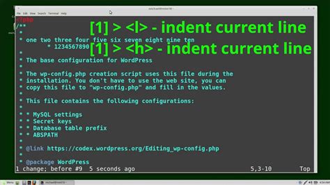 Vim 06 Indent And Repeat Youtube