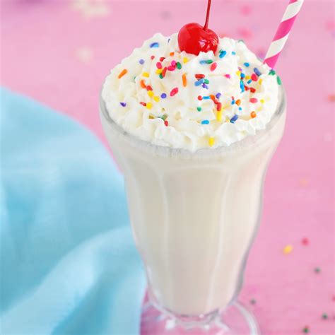 Easy Vanilla Milkshake Just 3 Ingredients Fun Money Mom