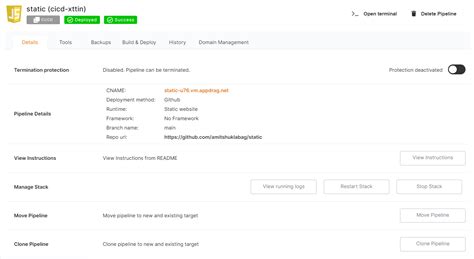 Deploy Examples Apps On Elestio Using The Clone Template Feature