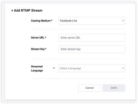 How To Set Up Rtmp Streaming On Kudo Kudo Support