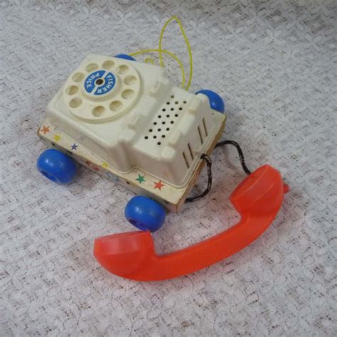 New Low Price Antique Fisher Price Chatter Telephone 1960ss