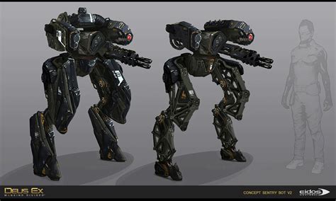 Martin Sabran Concept Sentry Bot Dxmd