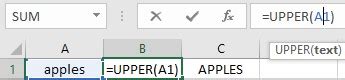 How To Change Lower Case To Upper Case In Excel SpreadCheaters