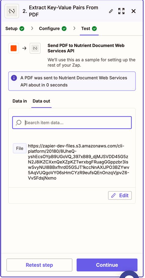 Extract Key Value Pairs From Documents With Nutrient Document Web