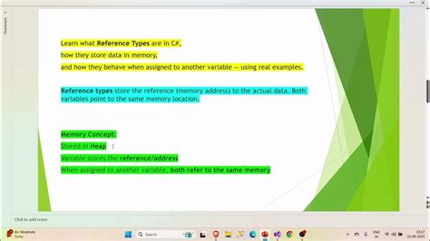 C Reference Types Explained In Hindi Heap Memory And Shared Reference