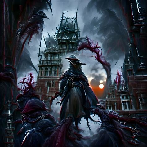 So I Tried To Make Ai Art Using Just Text Bloodborne Yharnam And Look