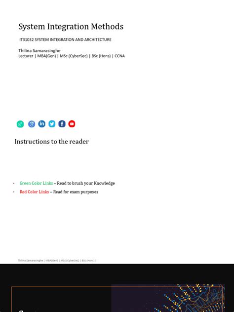 Lesson 04 System Integration Methods Pdf Computing Systems