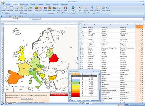 Excel Spreadsheet To Map In Excel Data Maps Europe Db Excel Com