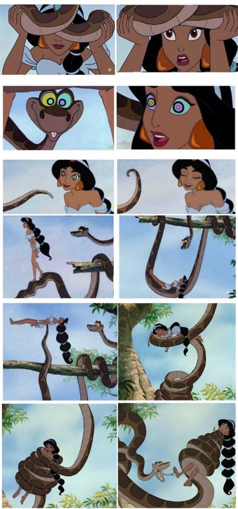 Kaa And Jasmine Encounter Full Revisal By Timb3rwolf444 On Deviantart