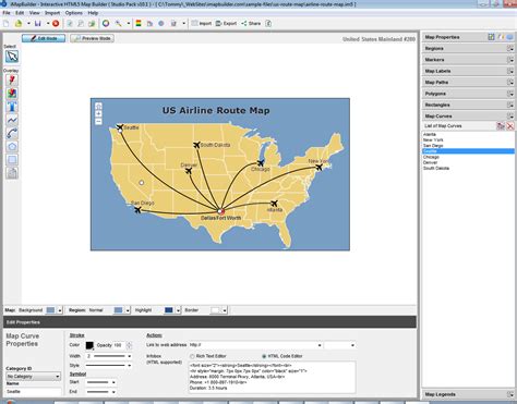 IMapBuilder Interactive HTML5 Map Builder Presentation Software