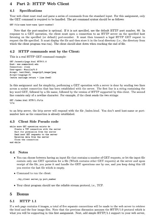Programming Assignment 1 Introduction To Socket