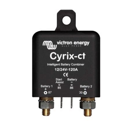 Victron Energy Cyrix Ct 1224v 120a Intelligent Battery Combiner Low