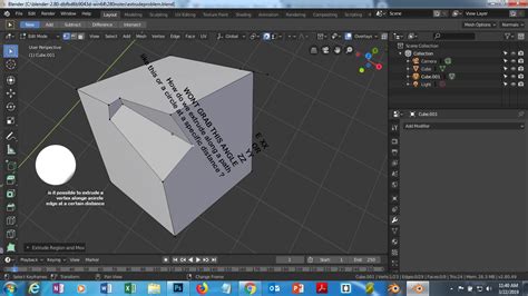 How To Extrude Vertex Along Paths And Odd Angles Or Circles At A