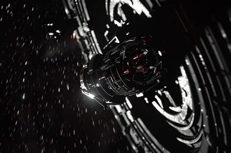 Capture The Orbital Perspective Of Spaceships As T Generative Ai Premium Ai Generated Image