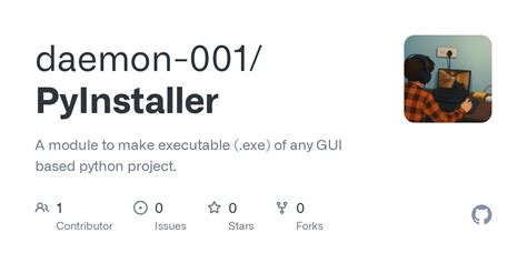 Github Daemon 001pyinstaller A Module To Make Executable Exe Of Any Gui Based Python Project