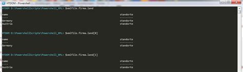 Xml Dateien Und Powershell Helles Portfolio Server Und Client
