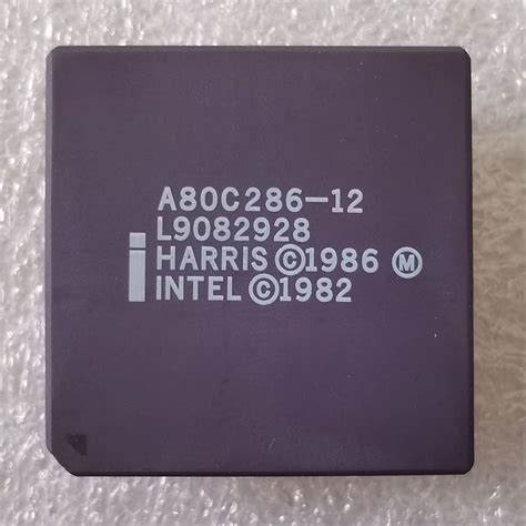 Intel 80286 Processor 在线cpu博物馆 微处理器博物馆 Honuxs Cpu Museum