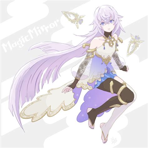 Siyo161 Magic Mirror Grimms Notes Grimms Notes Bare Shoulders