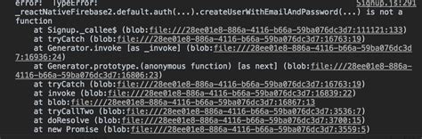 createuserandretrievedatawithemailandpassword and promise rejection · issue 1198 · invertase