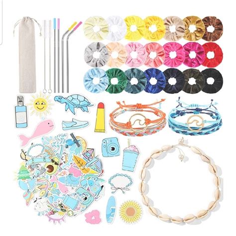 Brandy Melville Accessories 7pcs Vsco Girl Pack Set Scrunchie