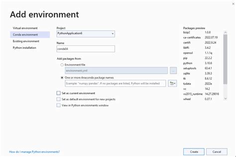 Set As Current Option Should Be Checked And Disabled When Project Uses