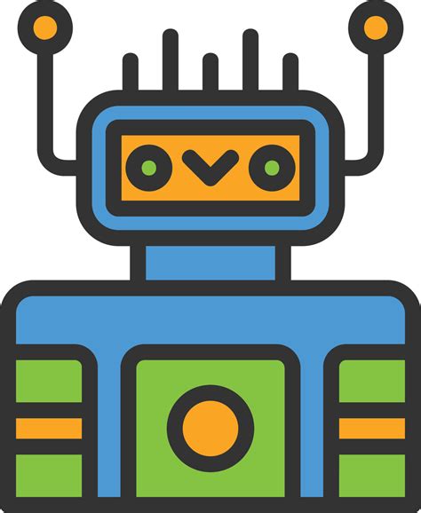 Robot Vector Icon Design 14823739 Vector Art At Vecteezy