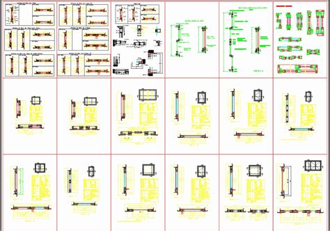 Fixed Glass Window Detail Dwg Glass Designs