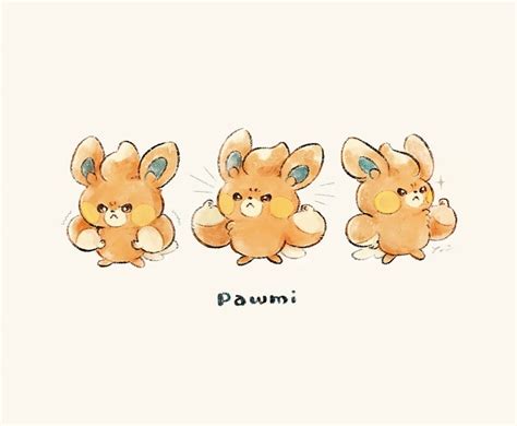 Pawmi Pokemon Drawn By Zzzpani Danbooru