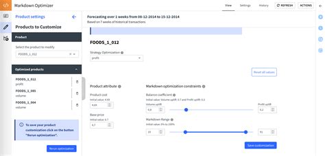 Solution Markdown Optimization Dataiku Knowledge Base