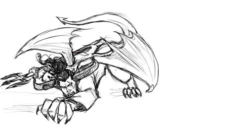 Artstation Demon Pose Practice