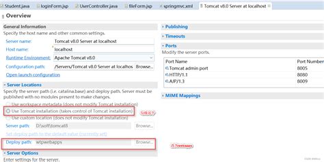 Eclipse：tomcat目录下的webapps文件夹下没有项目文件tomcat下webapps下没有项目 Csdn博客