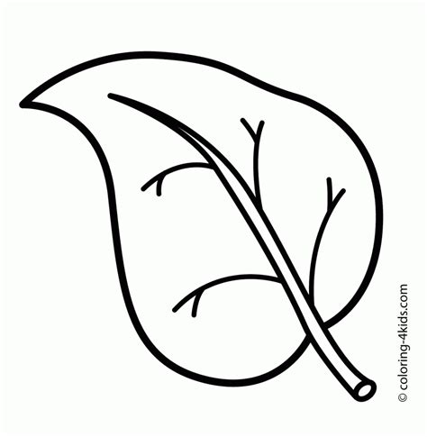 Leaf Coloring Pages Free Coloring Pages Leaf Template Coloring
