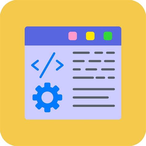 Premium Vector Web Coding Icon