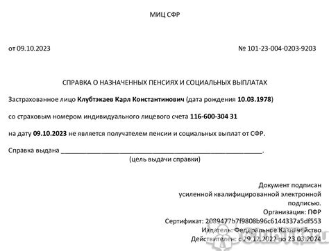 Образец справки о неполучении пенсии в 2025 году Как получить справку о неполучении пенсии